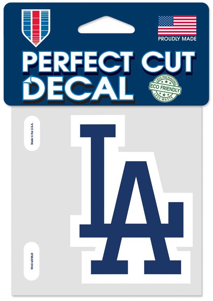 LAD LA Logo Blue Decal 4"x 4" – El Lay Sports Inc