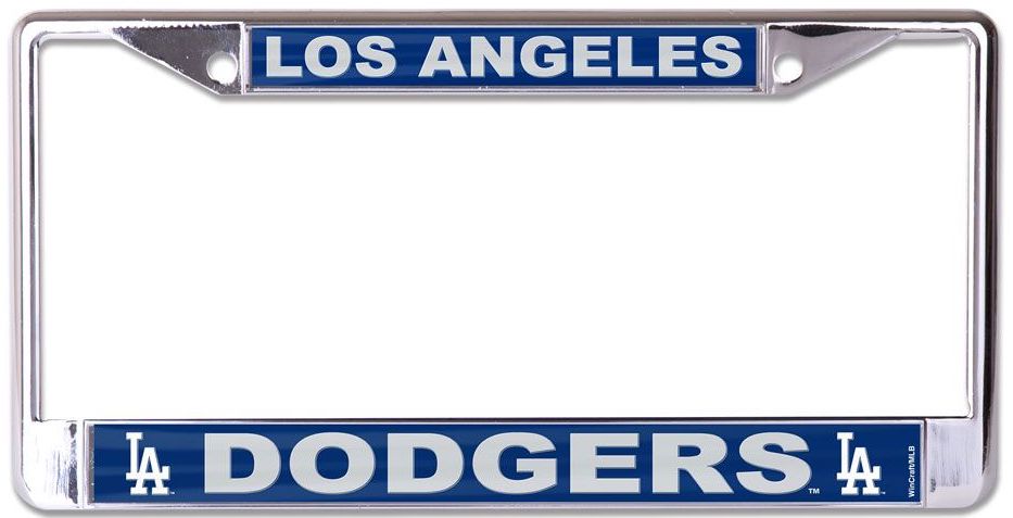 LAD Dodgers License Plate Frame – El Lay Sports Inc