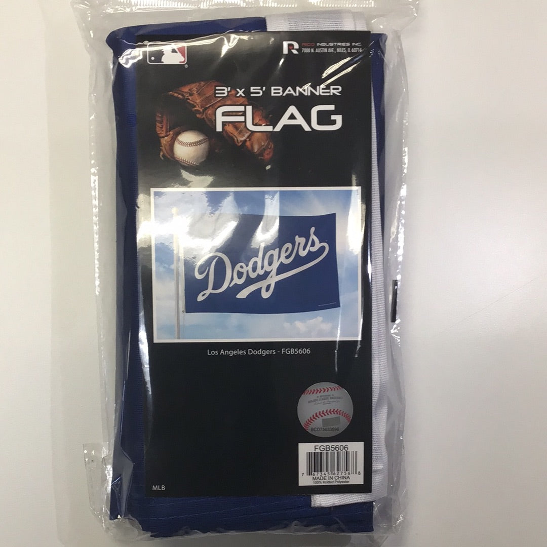 Dodgers Banner 3' x 5' Flag – El Lay Sports Inc
