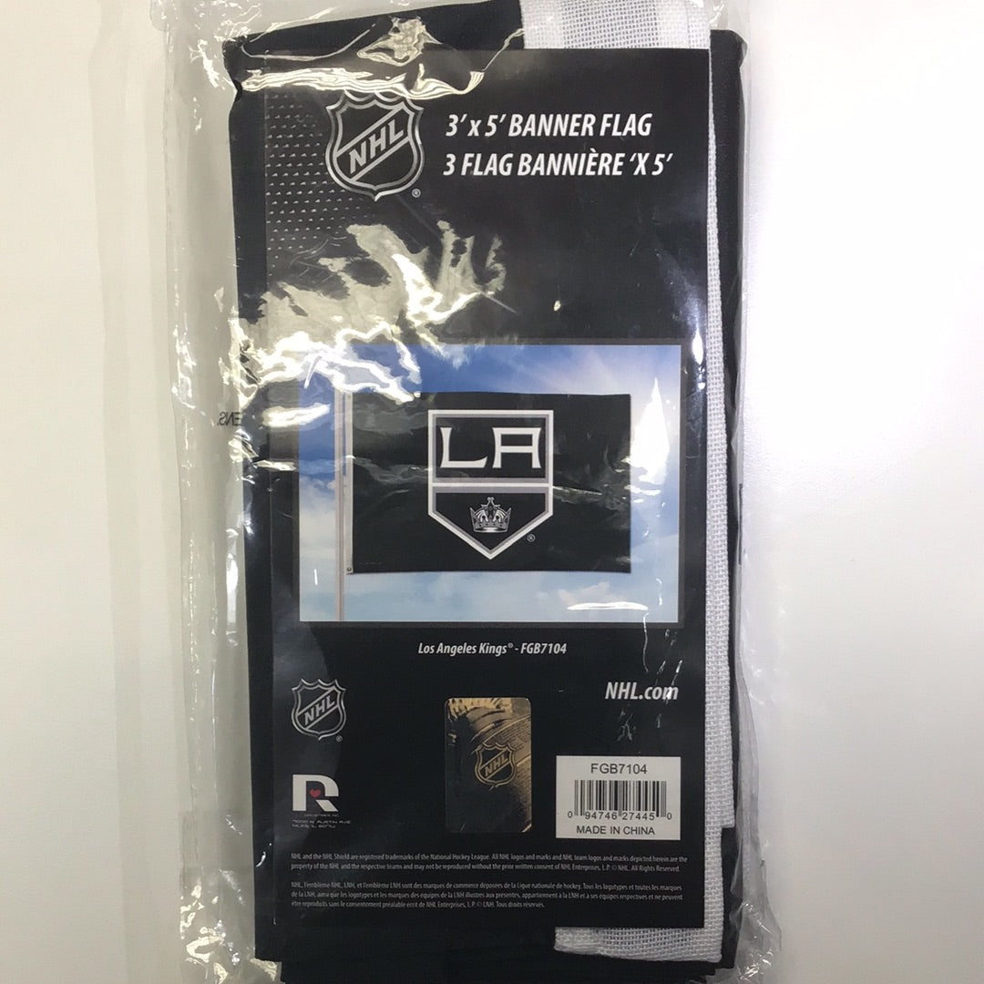 LA Kings Banner 3' x 5' Flag - Black – El Lay Sports Inc
